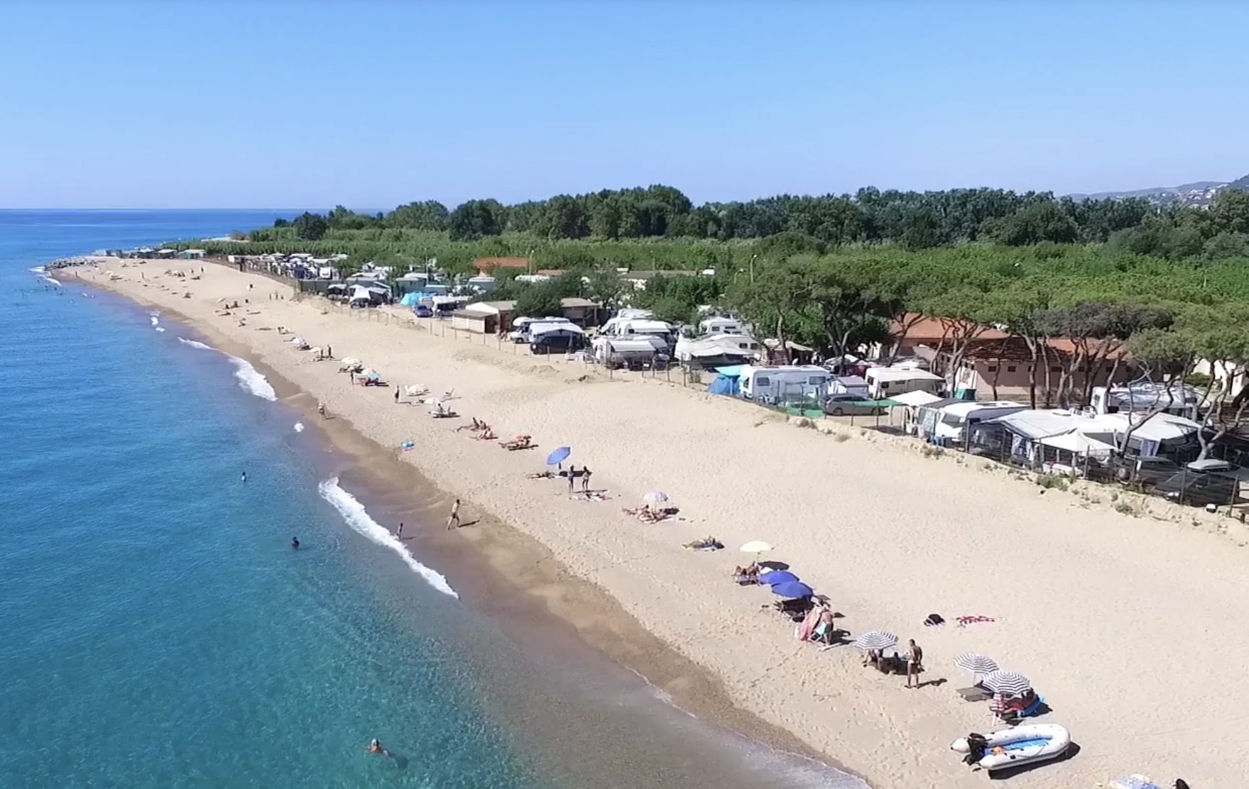 Camping El Pinar in Costa Brava