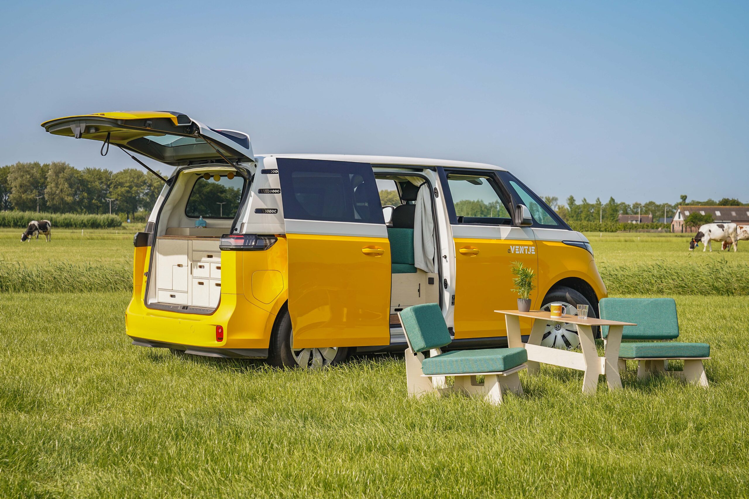 Lancering elektrische camperbus: eVentje